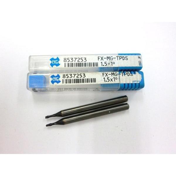 OSG 超硬テーパーエンドミル FX-MG-TPDS 1.5mm×1°2刃 : TOOL PARKS - 通販 - Yahoo!ショッピング