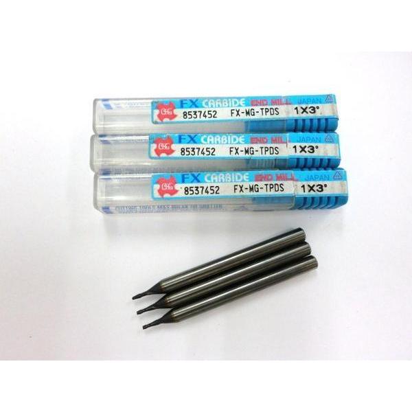 OSG 超硬テーパーエンドミル FX-MG-TPDS 1mm×3°2刃 : TOOL PARKS - 通販 - Yahoo!ショッピング