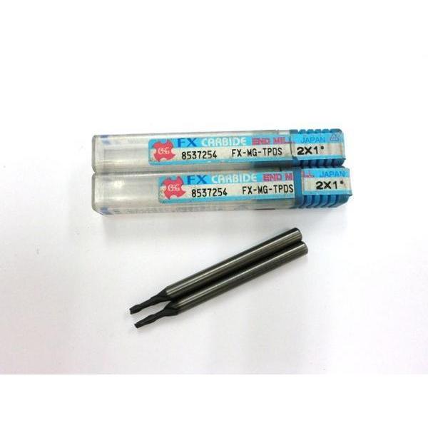 OSG 超硬テーパーエンドミル FX-MG-TPDS 2mm×1°2刃 :2172:TOOL PARKS - 通販 - Yahoo!ショッピング