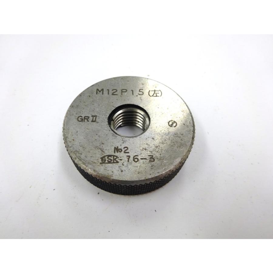 GSK ネジリングゲージ M12×P1.5(左) GRII 送料無料 : TOOL PARKS - 通販 - Yahoo!ショッピング