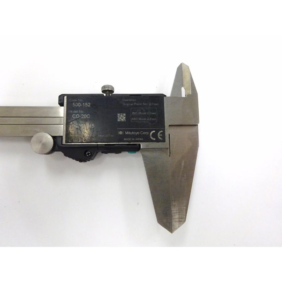 MITUTOYO デジタルノギス 200mm CD-20C 送料無料 : TOOL PARKS - 通販 - Yahoo!ショッピング
