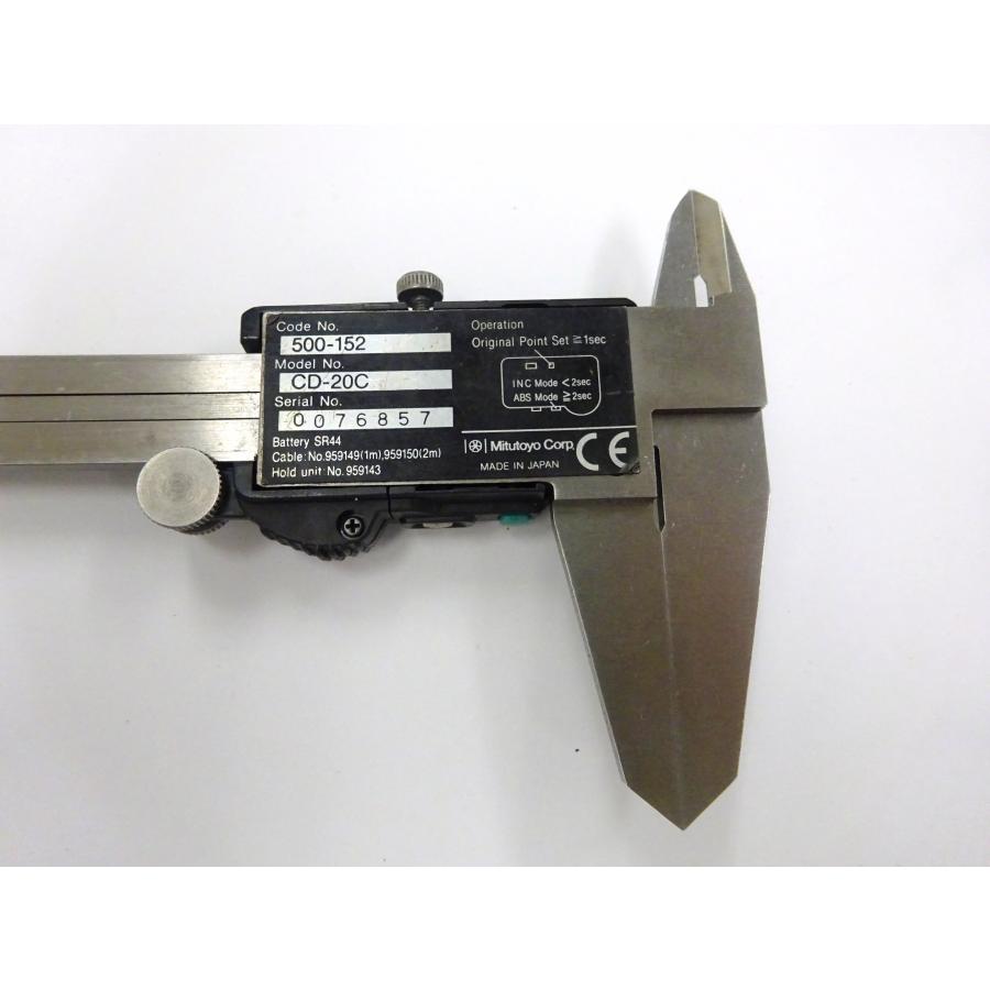 MITUTOYO デジタルノギス 200mm CD-20C 送料無料 : TOOL PARKS - 通販 - Yahoo!ショッピング