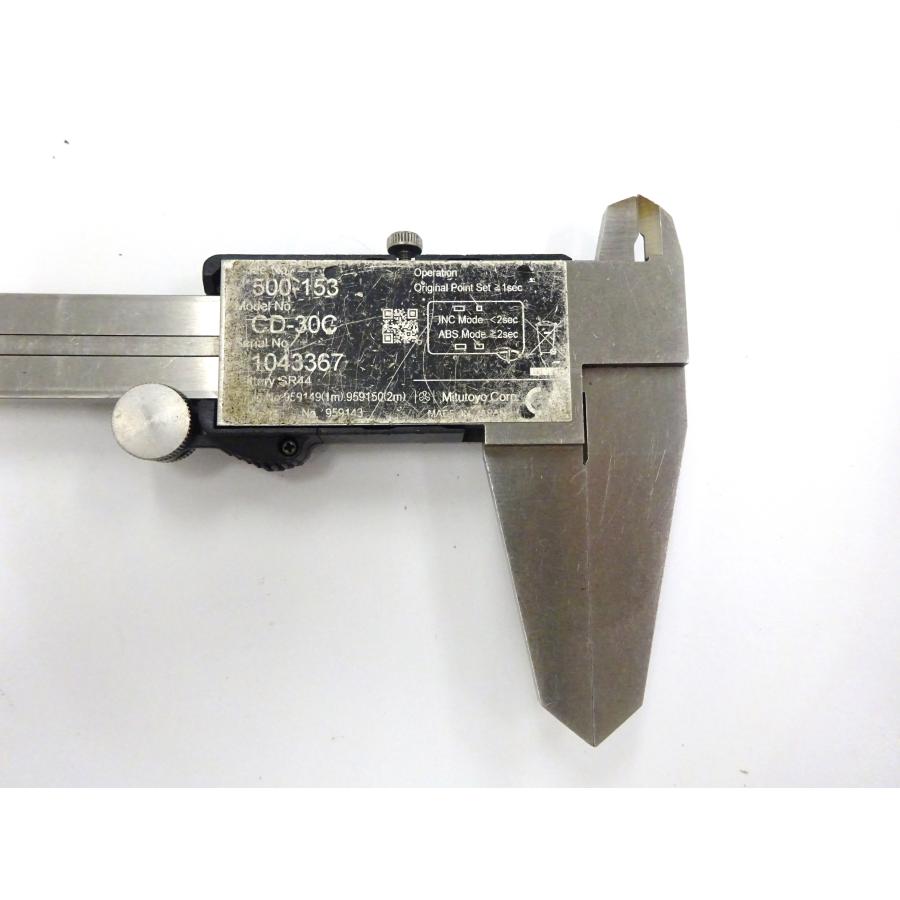 MITUTOYO デジタルノギス 300mm CD-30C 送料無料 :4379:TOOL PARKS - 通販 - Yahoo!ショッピング