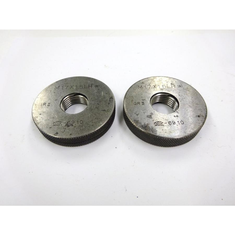 GSK ネジリングゲージ M17×P1.5（左） IRII GRII 送料無料 : TOOL PARKS - 通販 - Yahoo!ショッピング