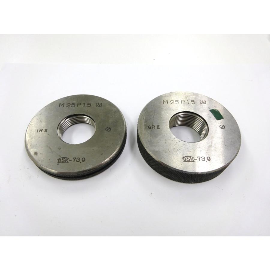 GSK ネジリングゲージ M25×P1.5（左） IRII GRII 送料無料 : TOOL PARKS - 通販 - Yahoo!ショッピング