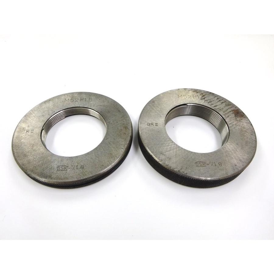 GSK ネジリングゲージ M52×P1.5 IRII GRII 送料無料 : TOOL PARKS - 通販 - Yahoo!ショッピング