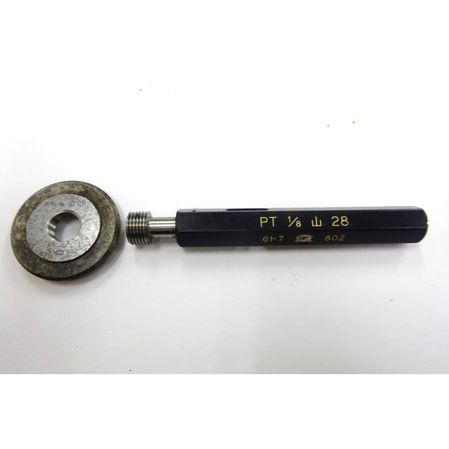 KGW ネジゲージセット PT1/8山28 送料無料 : TOOL PARKS - 通販 - Yahoo!ショッピング