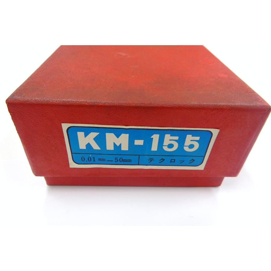 TECLOCK ダイヤルゲージ KM-155 0.01mm×50mm 送料無料 : TOOL PARKS - 通販 - Yahoo!ショッピング