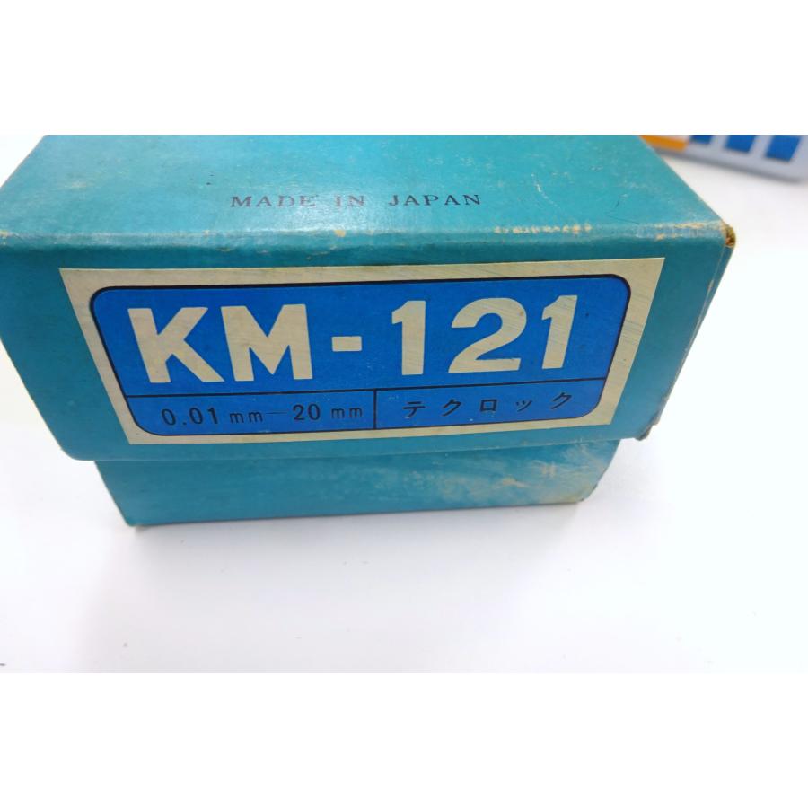 TECLOCK ダイヤルゲージ KM-121 0.01mm×20mm 送料無料 : TOOL PARKS - 通販 - Yahoo!ショッピング