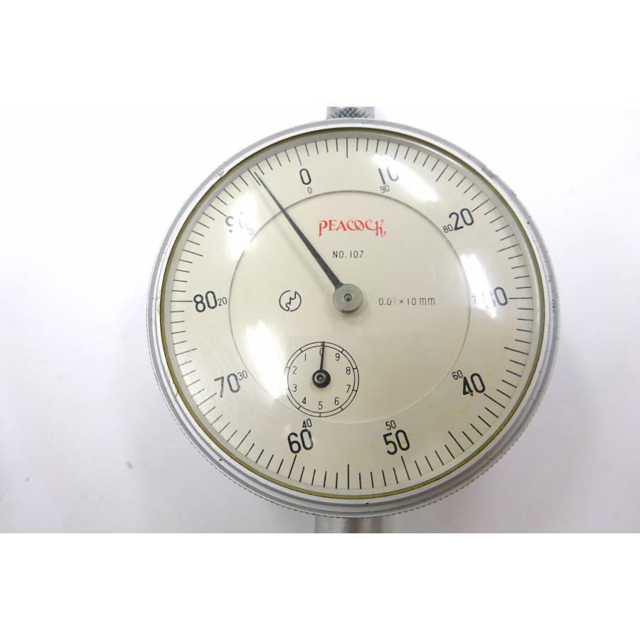 PEACOCK ダイヤルゲージ No.107 No.57 0.01mm 3個セット 送料無料 : TOOL PARKS - 通販 - Yahoo!ショッピング