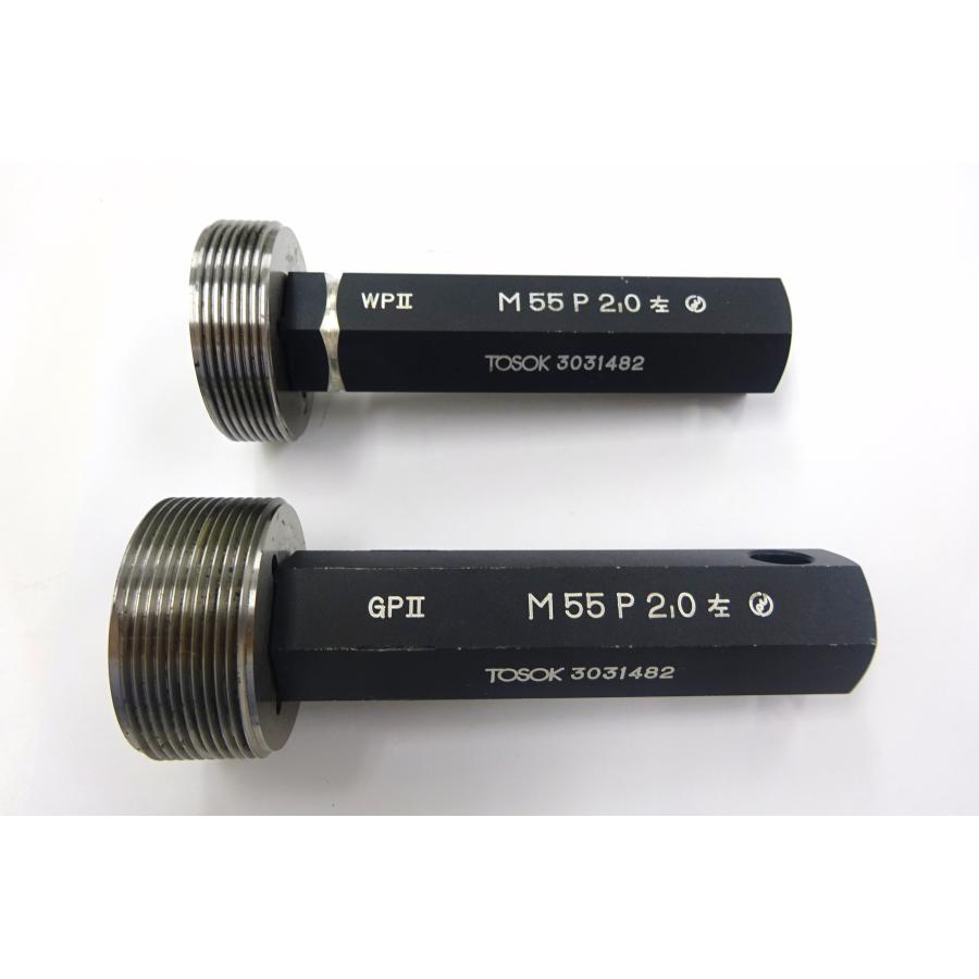TOSOK ネジゲージ M55×P2.0（左） GPII WPII 送料無料 : TOOL PARKS - 通販 - Yahoo!ショッピング