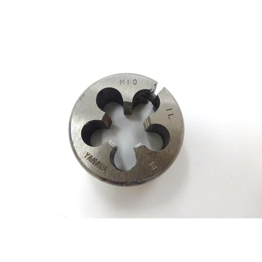 YAMAWA ダイス M10×P1.0L（左） 外径Φ25 送料無料 : TOOL PARKS - 通販 - Yahoo!ショッピング