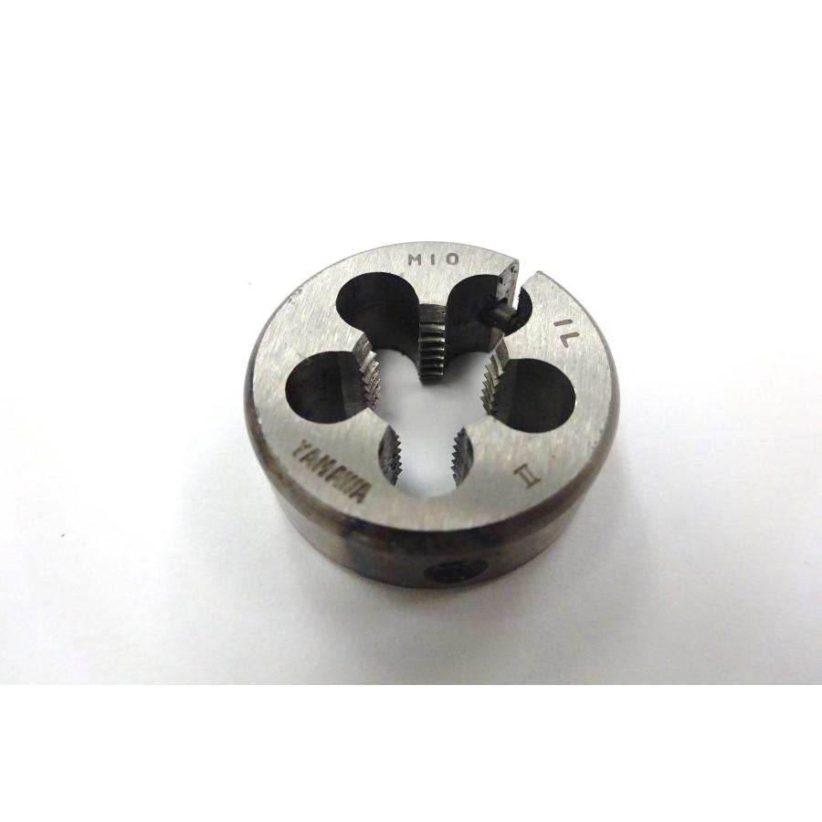 YAMAWA ダイス M10×P1.0L（左） 外径Φ25 送料無料 : TOOL PARKS - 通販 - Yahoo!ショッピング