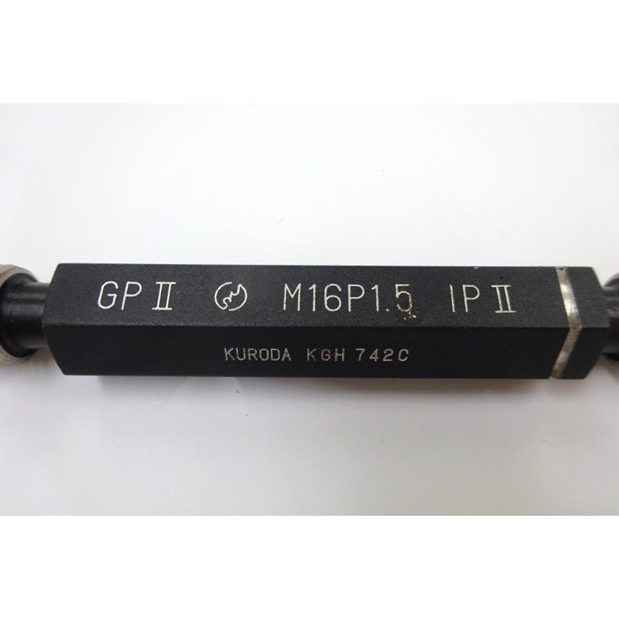 KURODA ネジゲージ M16×P1.5 GPII IPII 送料無料 : TOOL PARKS - 通販 - Yahoo!ショッピング