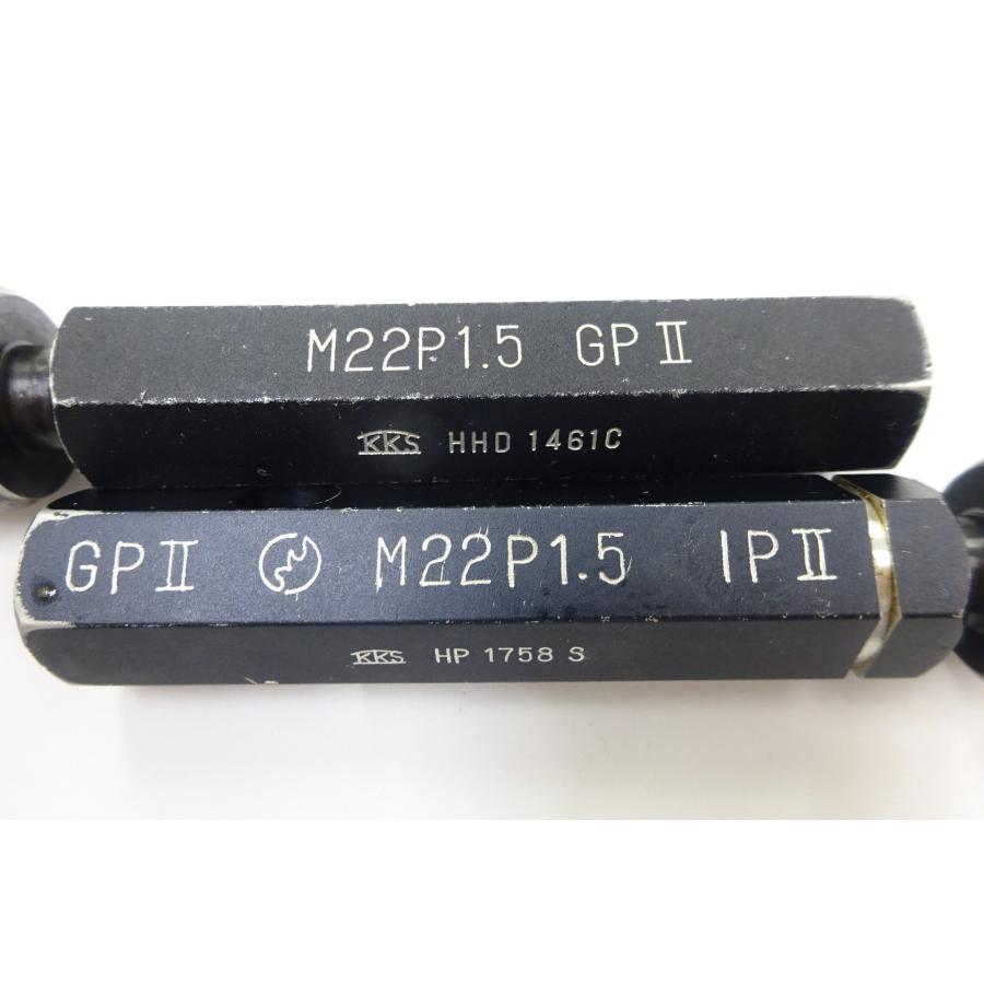 KKS ネジゲージ M22×P1.5 GPII IPII 送料無料 : 8178 : TOOL PARKS - 通販 - Yahoo!ショッピング