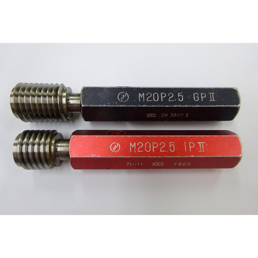 KKS ネジゲージ M20×P2.5 GPII IPII 送料無料 : TOOL PARKS - 通販 - Yahoo!ショッピング