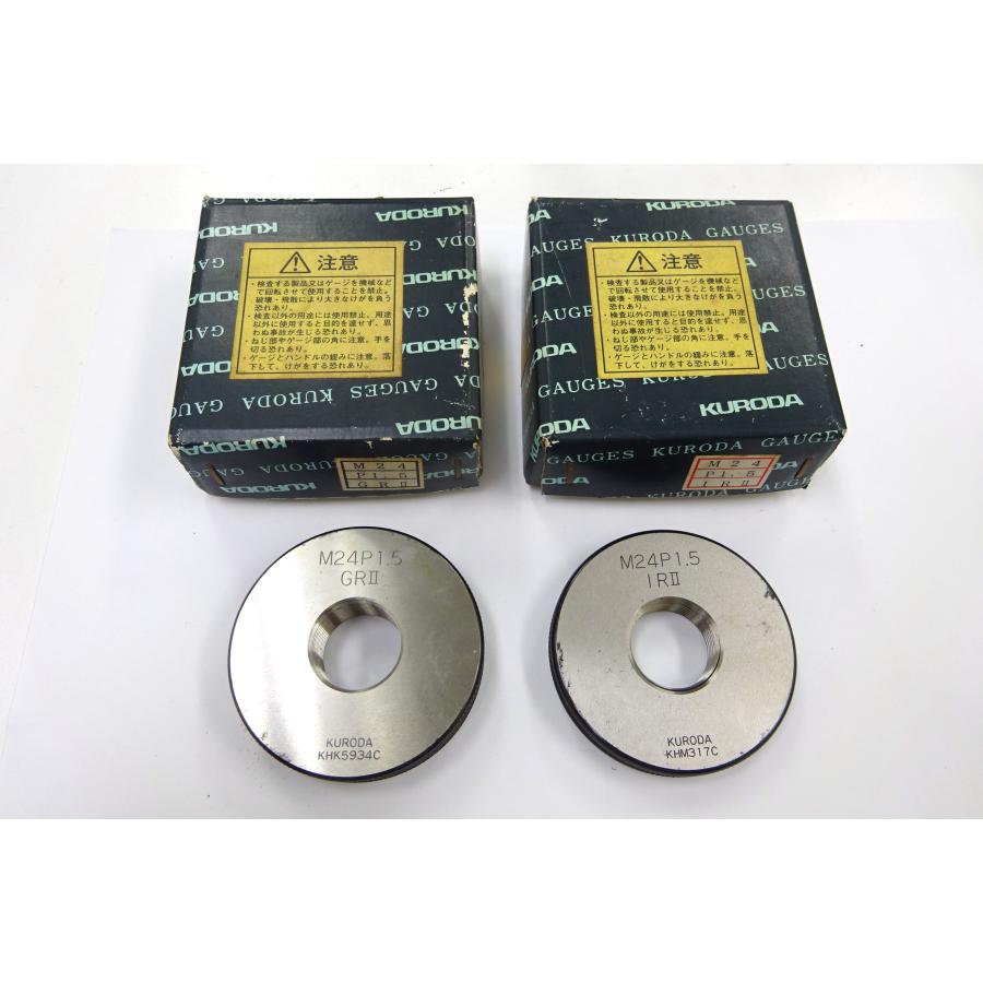 KURODA ネジリングゲージ M24×P1.5 GRII IRII 送料無料 : TOOL PARKS - 通販 - Yahoo!ショッピング