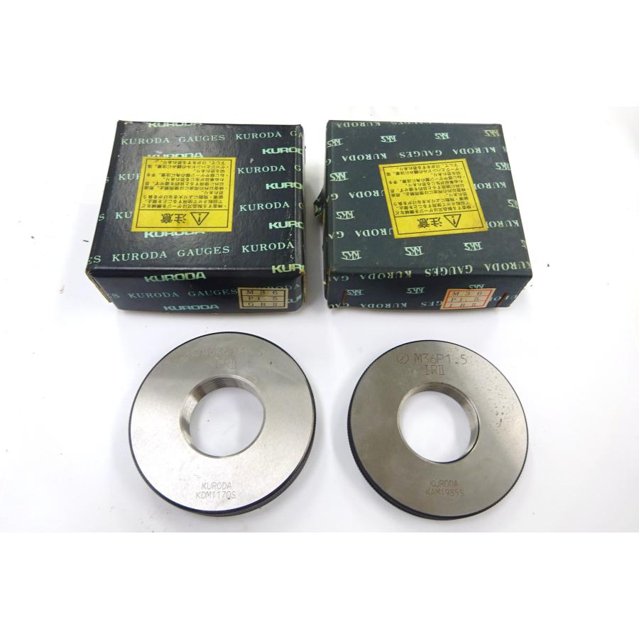 KURODA ネジリングゲージ M36×P1.5 GRII IRII 送料無料 : TOOL PARKS - 通販 - Yahoo!ショッピング