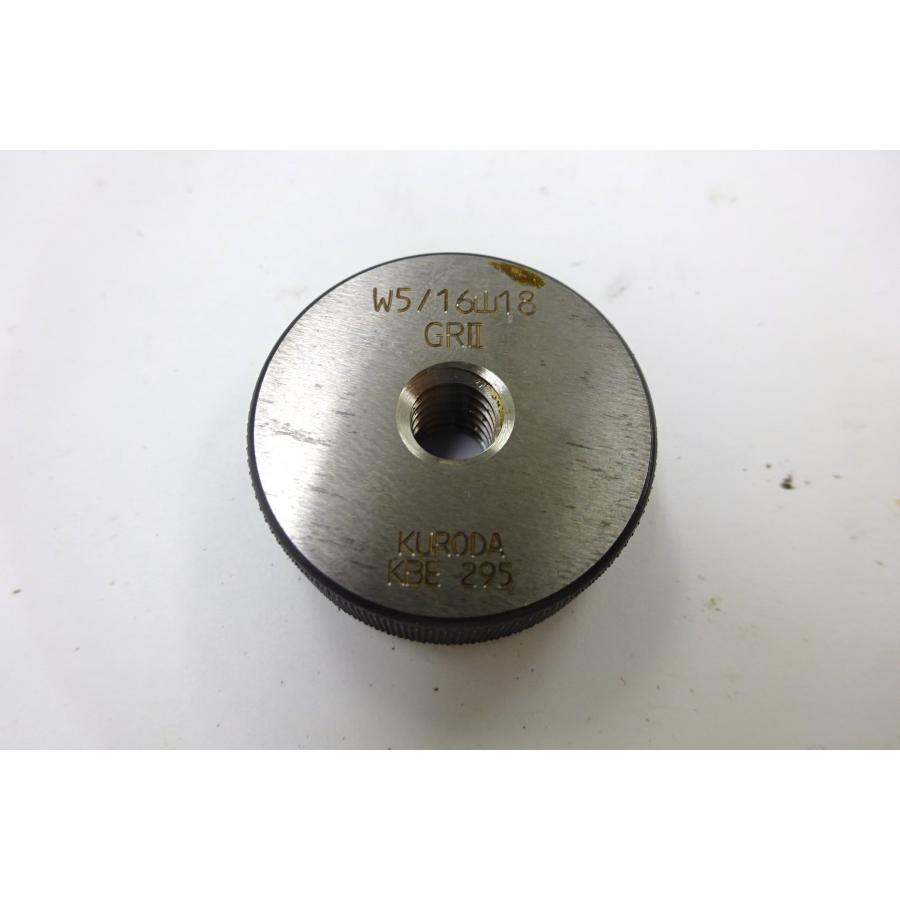 KURODA ネジリングゲージ W5/16山18 GRII 送料無料 : 8204 : TOOL PARKS - 通販 - Yahoo!ショッピング