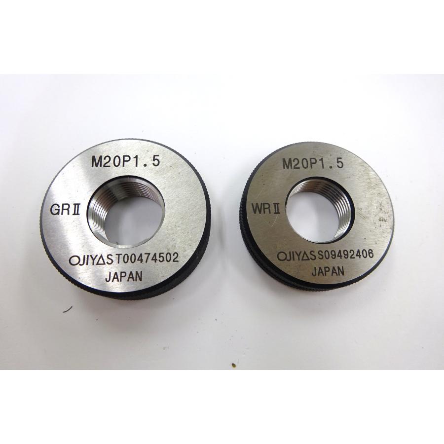OJIYAS ネジリングゲージ M20×P1.5 GRII WRII 送料無料 : TOOL PARKS - 通販 - Yahoo!ショッピング