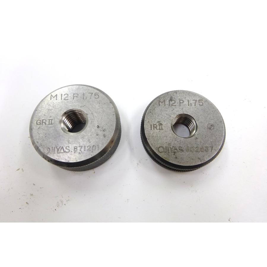 OJIYAS ネジリングゲージ M12×P1.75 GRII IRII 送料無料 : TOOL PARKS - 通販 - Yahoo!ショッピング