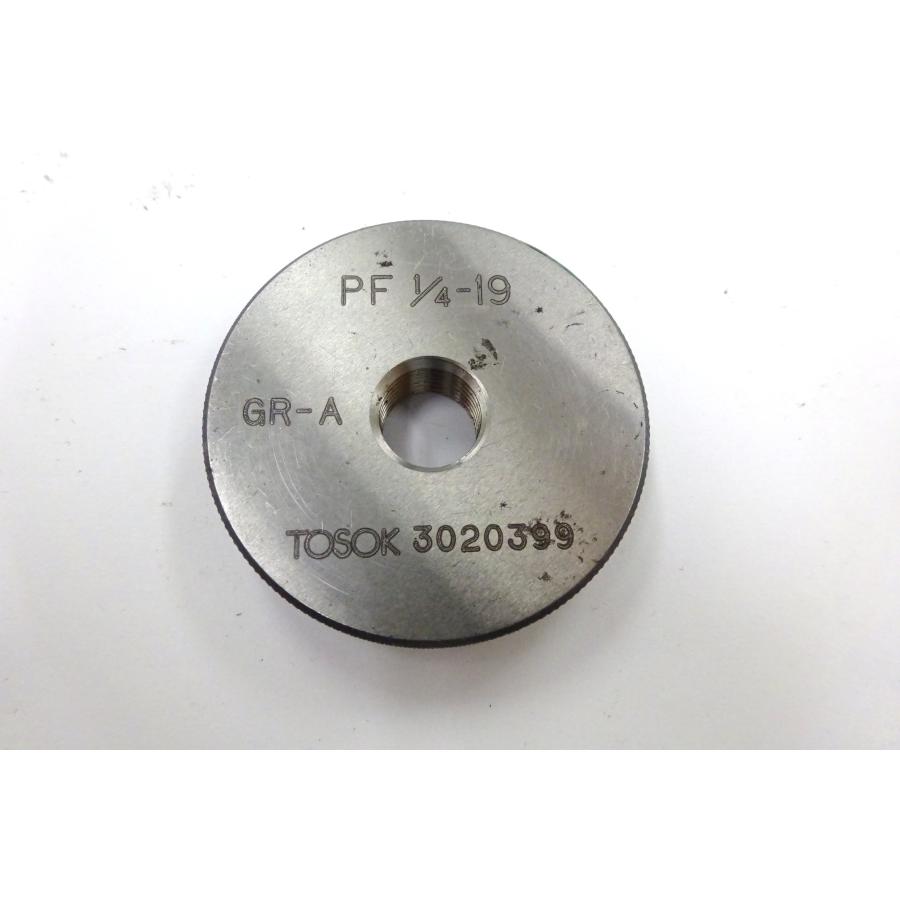 TOSOK ネジリングゲージ PF1/4-19 GR-A 送料無料 : TOOL PARKS - 通販 - Yahoo!ショッピング