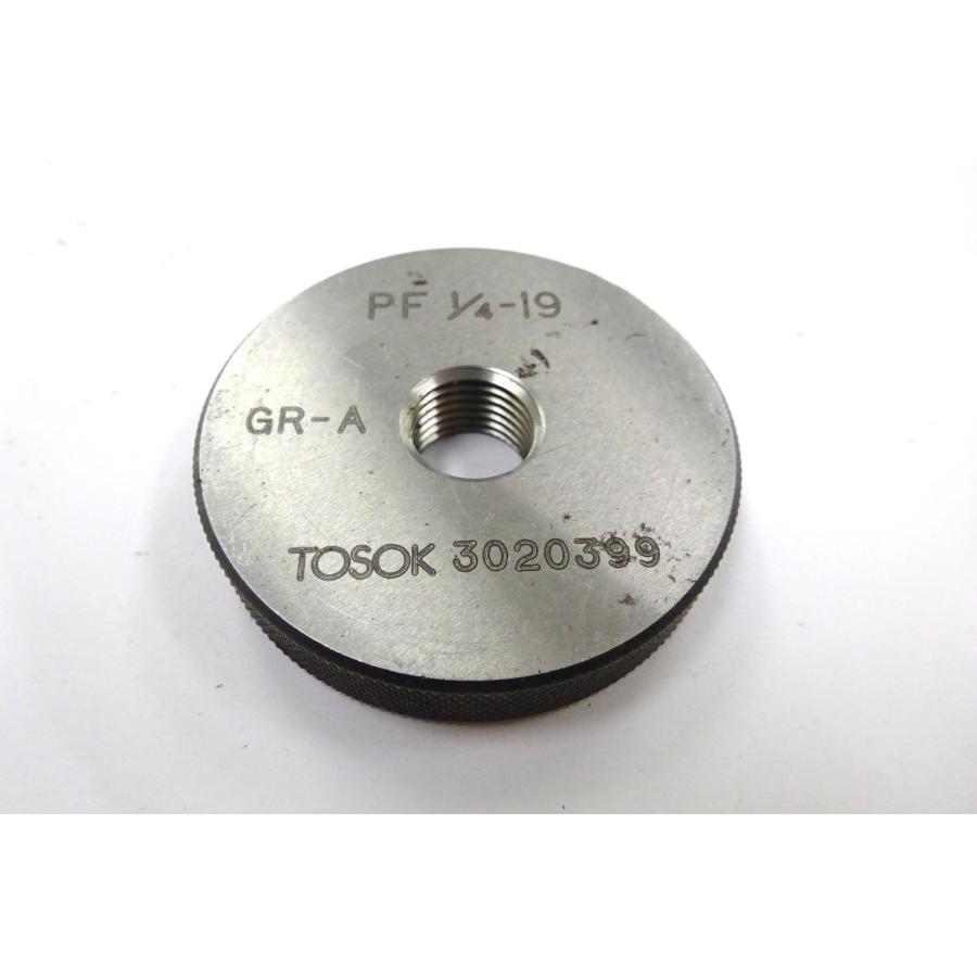 TOSOK ネジリングゲージ PF1/4-19 GR-A 送料無料 : TOOL PARKS - 通販 - Yahoo!ショッピング