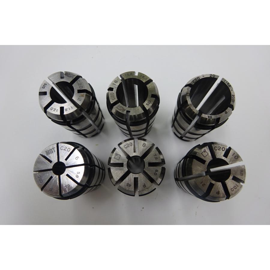 MST スプリングコレット C20 6個セット 送料無料 : TOOL PARKS - 通販 - Yahoo!ショッピング