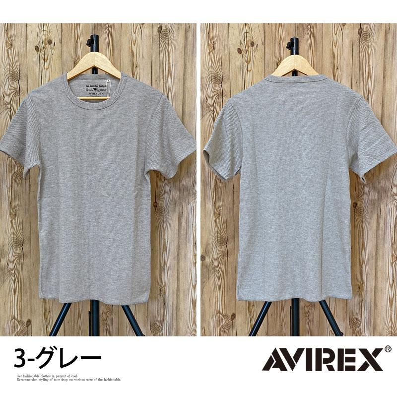 AVIREX アビレックス Tシャツ メンズ 半袖 サーマル クルーネックTシャツ 無地 デイリーインナー カットソー : CASUALINASE(カジュアルイナセ) - 通販 - Yahoo ...