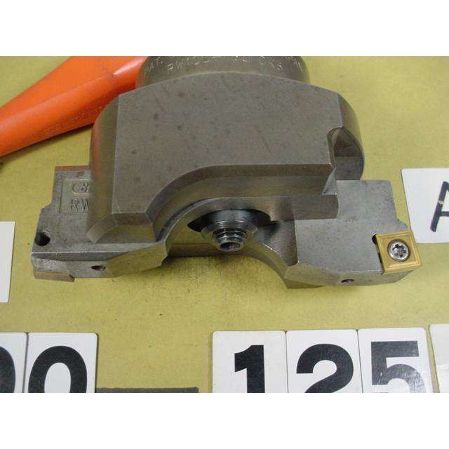 RW100-150CK6 カートリッジ=100から125φ通り穴用 中古品 BIG-KAISER 荒加工用 ボーリングヘッド 9622 ...