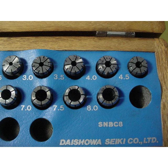 NBC8タイプ 内径1.0φ〜8.0φまで 0.5トビ BIG ニューベビーコレット 15個組 中古品 :nbc8-set:協立機械株式会社 ...