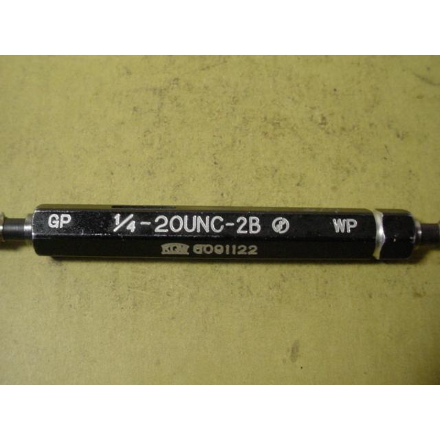 1/4-20UNC-2B GP-WP インチ サイズ ネジゲージ プラグゲージ 中古品 : 協立機械株式会社 - 通販 - Yahoo!ショッピング