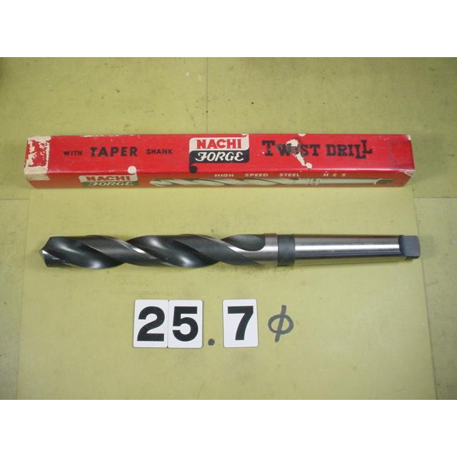 25.7φ 新古品 テーパードリル MT3シャンク : 中古工具の特急便 切削工具店 - 通販 - Yahoo!ショッピング