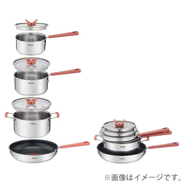 T-fal ティファール T-FAL オプティスペース IH ステンレス シチューポット 20cm G72844（IH対応） 両手鍋 シチュー鍋 フタ付き ガス火 直火 : TOOL&MEAL ...