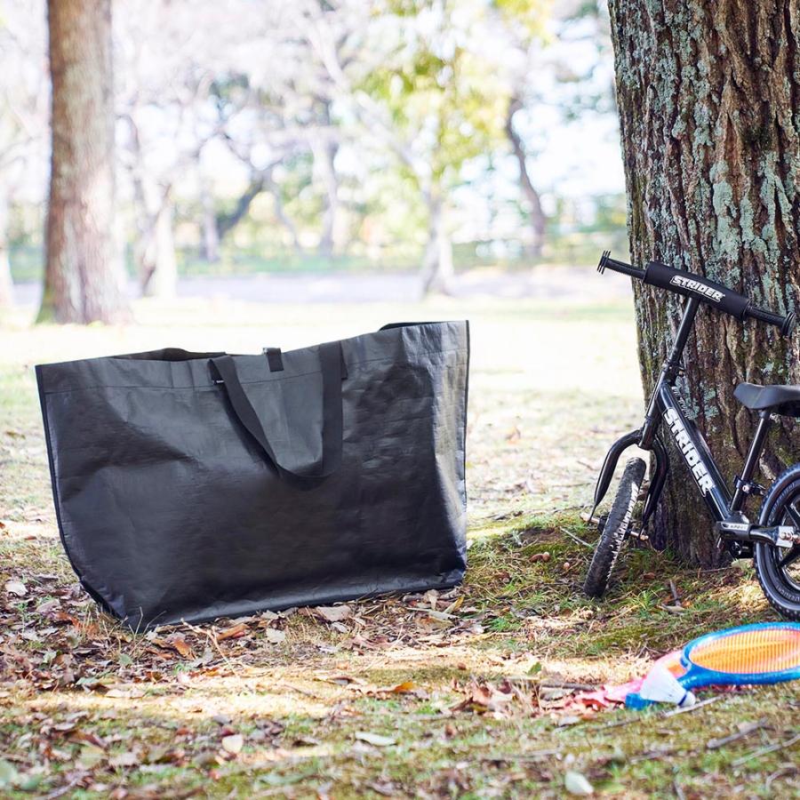 tower ポリエチレンシート外遊び収納バッグ タワー ワイド 山崎実業 ライトグレー ブラック 1846 1847 : TOOL&MEAL - 通販 - Yahoo!ショッピング