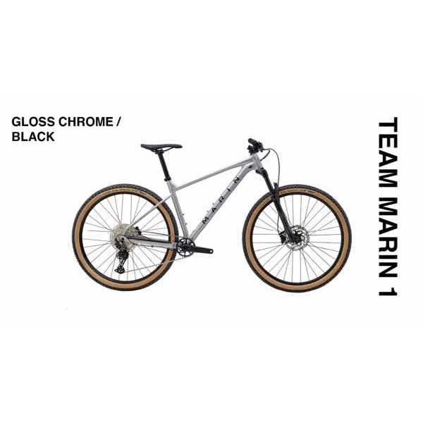 MARIN BIKES マリンバイク Team Marin-1 Gross Chrome Mサイズ チームマリン1 【MTB】【アルミフレーム ...