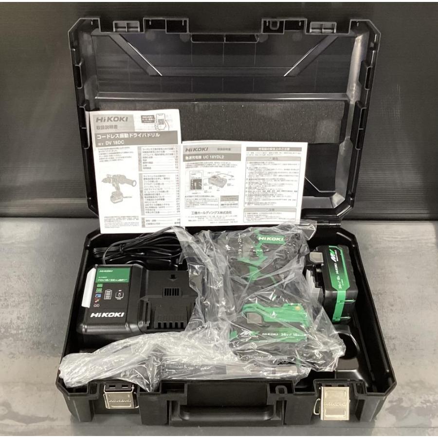 HiKOKI DV18DC(2XPZ) 18Vコードレス振動ドライバドリル : TOOLBOX八潮中央ヤフー店 - 通販 - Yahoo!ショッピング