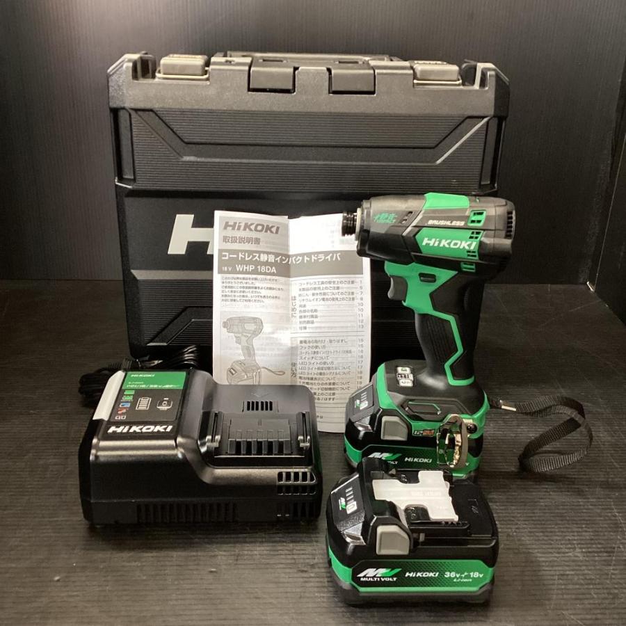 HiKOKI/ハイコーキ WHP18DA(2XPZ) 充電式静音インパクトドライバー : TOOLBOX第二産業大宮店 - 通販 - Yahoo!ショッピング