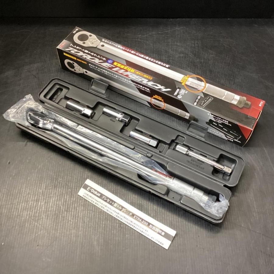 E-Value ETR4-200 プレセット型トルクレンチ : TOOLBOX第二産業大宮店 - 通販 - Yahoo!ショッピング