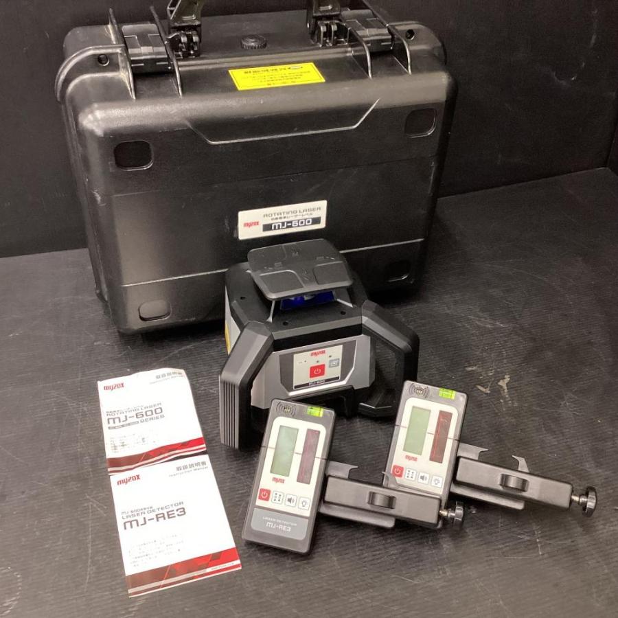 Myzox MJ-600 回転レーザー受光器2個付き : TOOLBOXヤフー店 - 通販 - Yahoo!ショッピング