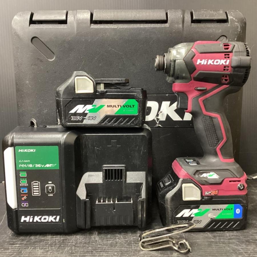 HIKOKI WH36DC 36V充電式インパクト フレアレッド色 : TOOLBOXヤフー店 - 通販 - Yahoo!ショッピング