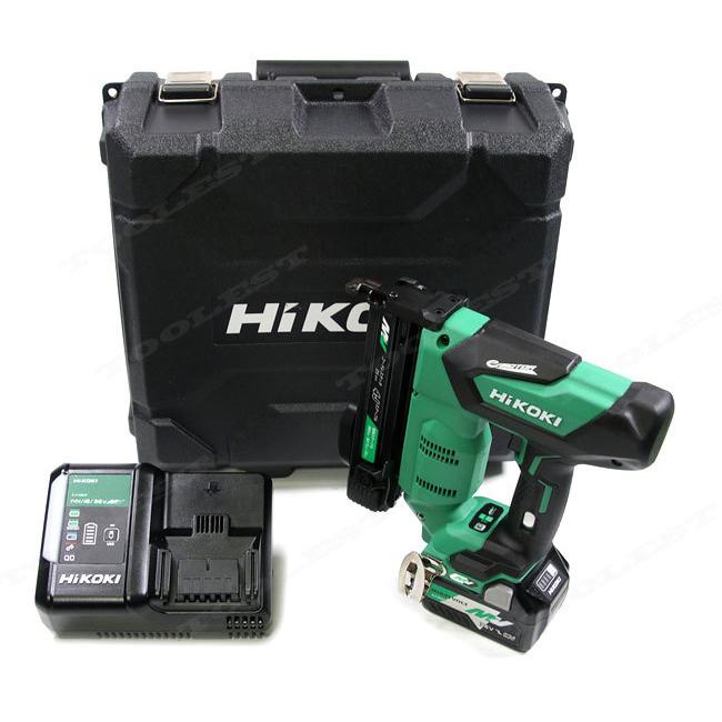 HIKOKI（日立工機）36V コードレスタッカ N3604DJ(XP) マルチボルト充電池(BSL36A18)1個 充電器(UC18YDL2) ケース :01-0-01604-003:ツール ...