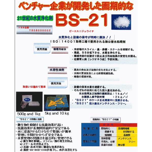 BS21 200g 水質浄化と設備の保守が同時に解決,腐敗防止 環境サイエンス : ツールエクスプレスヤフー店 - 通販 - Yahoo!ショッピング