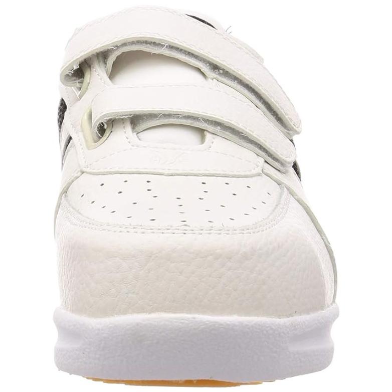 日進ゴム 作業靴 ハイパーV HyperV #6000 白 25.0cm JSAA-A規格対応 鉄先芯 安全スニーカー マジック ホワイト WHITE 送料無料 : ツールキング - 通販 ...