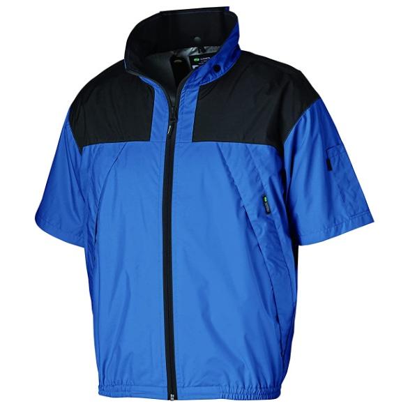 空調服 TM ND-1122 ジェットスペーサータイプ ブルー 立ち襟 上部ファン仕様 脱着フード対応 服地のみ スーパーチタン加工 NSP 小型便 : ツールキング - 通販 - Yahoo ...