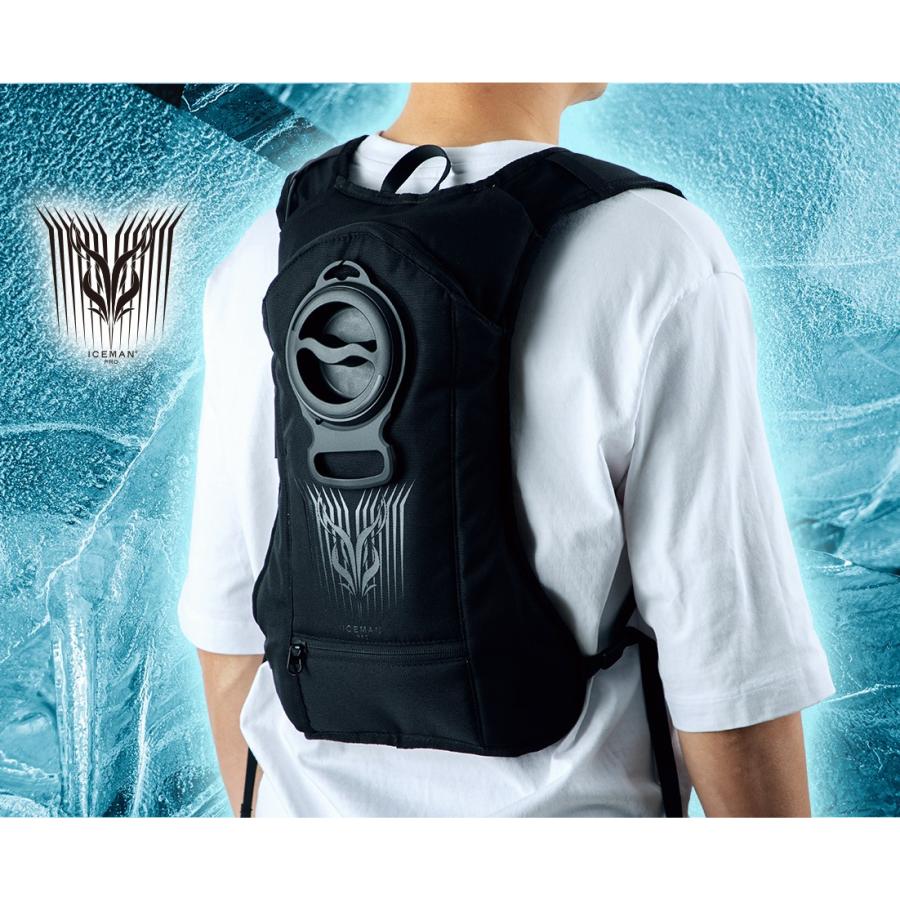 Y'sGOD 【2024年夏モデル】山真製鋸 (Y'sGOD JAPAN) ICMP3-BLV-SET アイスマンベストPRO ブラック 新感覚 水冷服 ベスト+バッテリ(5200mAh ...