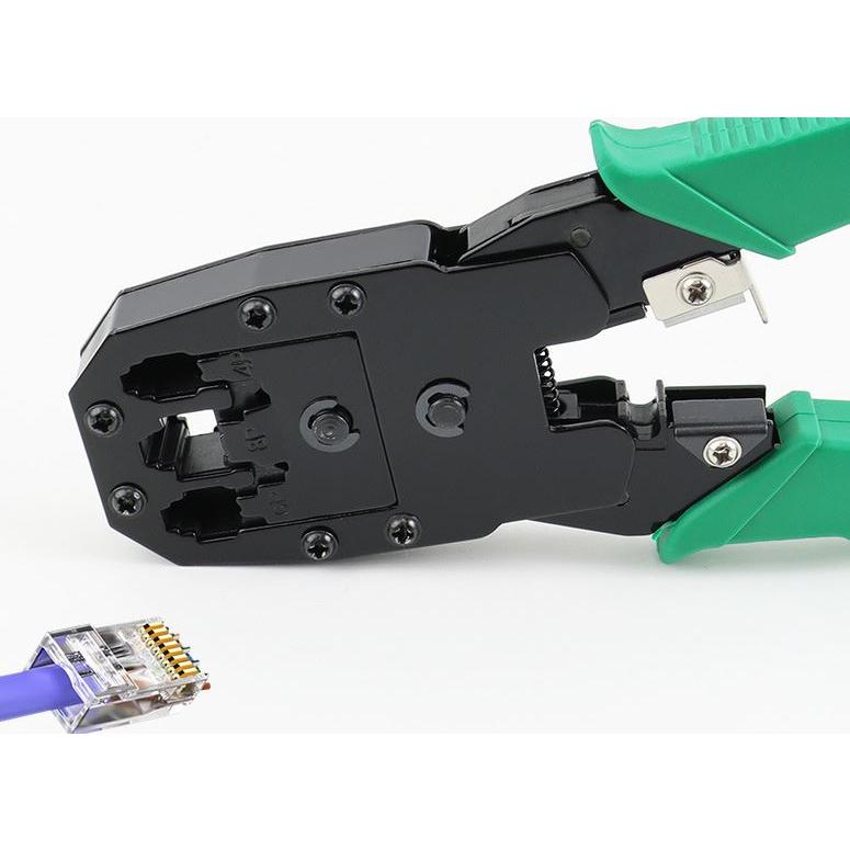 新品・即決 モジュラーかしめ圧着工具4P・6P・8P対応 : ツールワンヤフー店 - 通販 - Yahoo!ショッピング