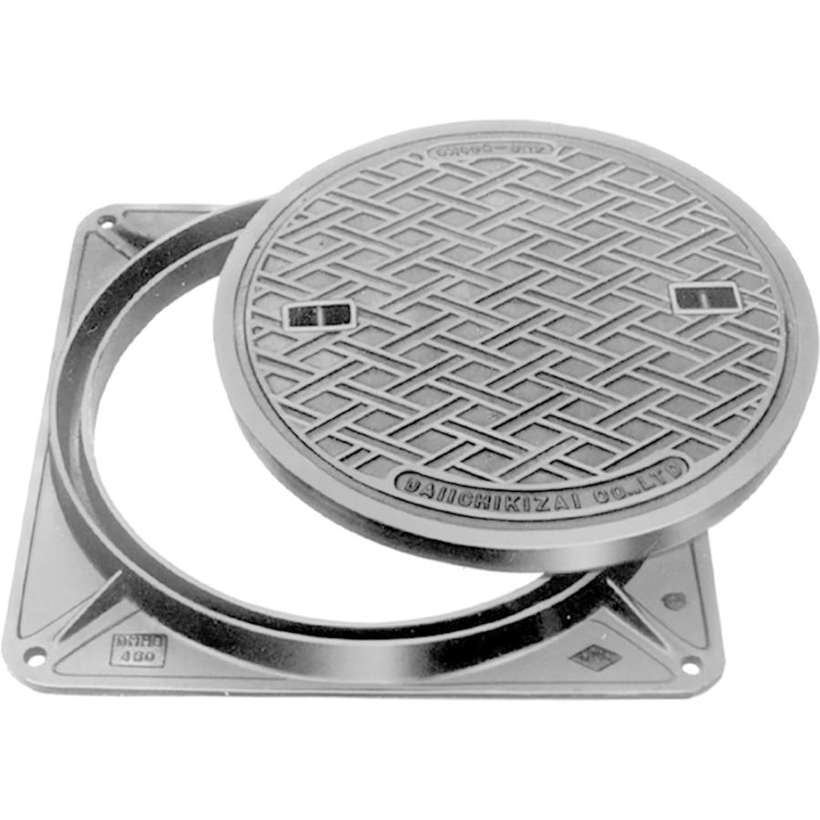 マンホールカバー 寸法600 簡易密閉形（簡易防水・防臭型） T-2荷重 DKC 第一機材 DMHB-P 600 : ツールトレジャー - 通販 - Yahoo!ショッピング