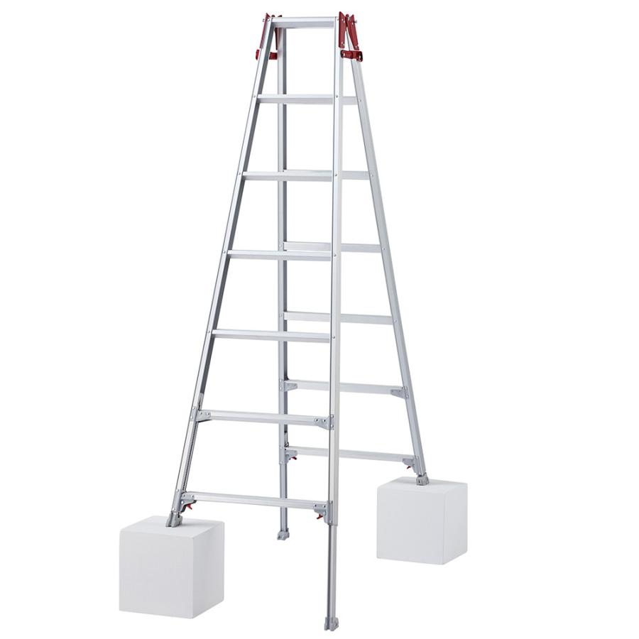 脚立 RYZ-21b 伸縮脚立 はしご兼用脚立 191〜222cm 長谷川工業 hasegawa 2020年モデル : ツールトレジャー - 通販 - Yahoo!ショッピング