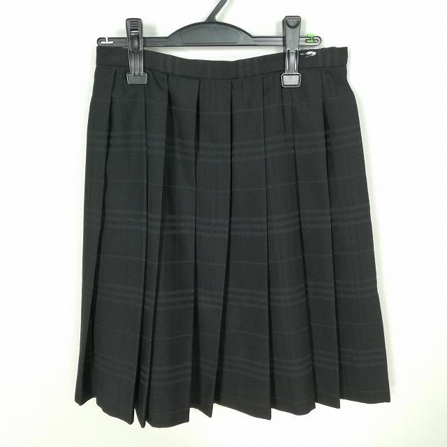 スクールスカート 大きいサイズ 冬物 w75-丈57 ストライプ 東京小平第五中学 プリーツ 学生服 制服 女子 中古 HK6582 : hk6582 : トップ学生服 - 通販 ...